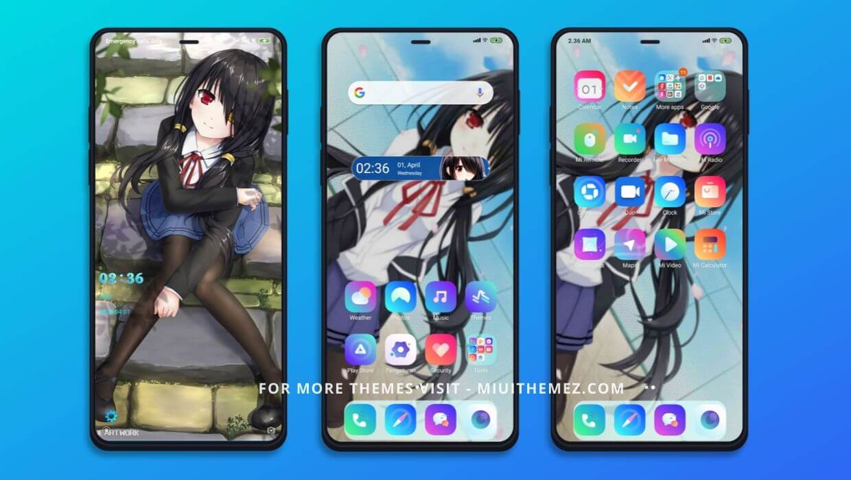 Pilihan Tema MIUI 10 Anime Terbaik yang Bikin HP Kamu Makin Keren!