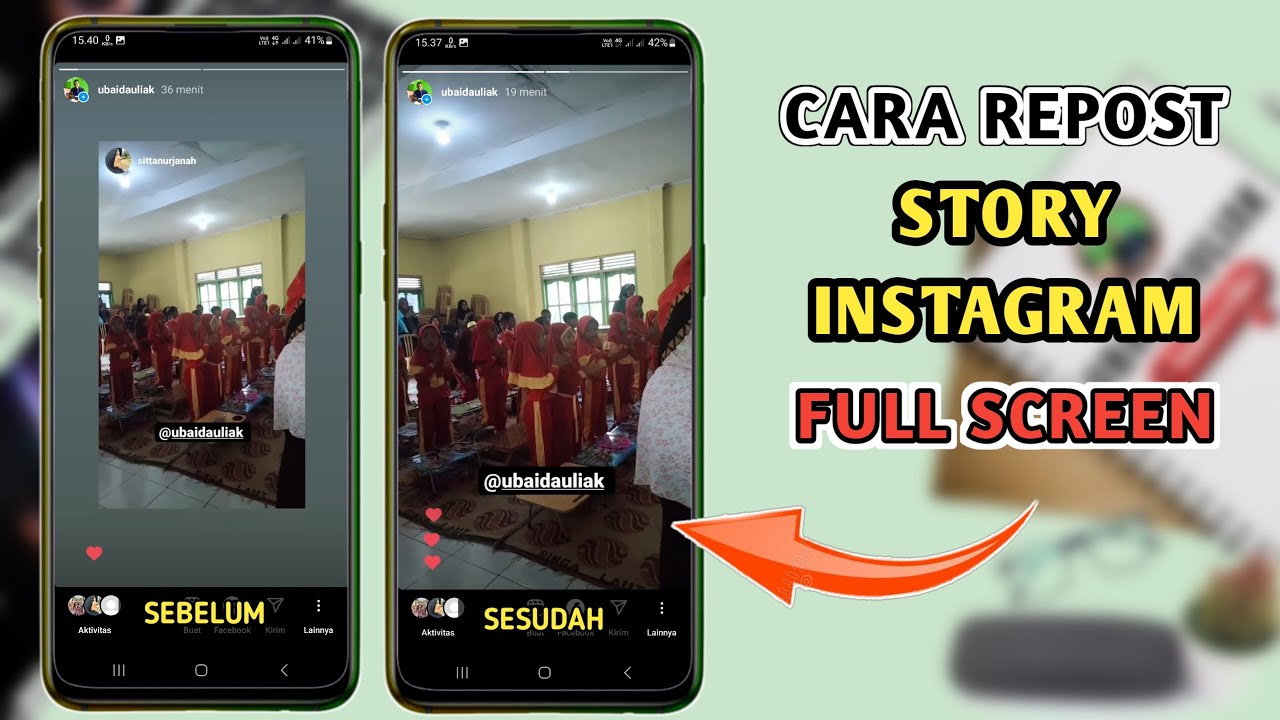 Inilah Cara Repost Story IG Full Screen Biar Gak Kepotong dan Lebih ...
