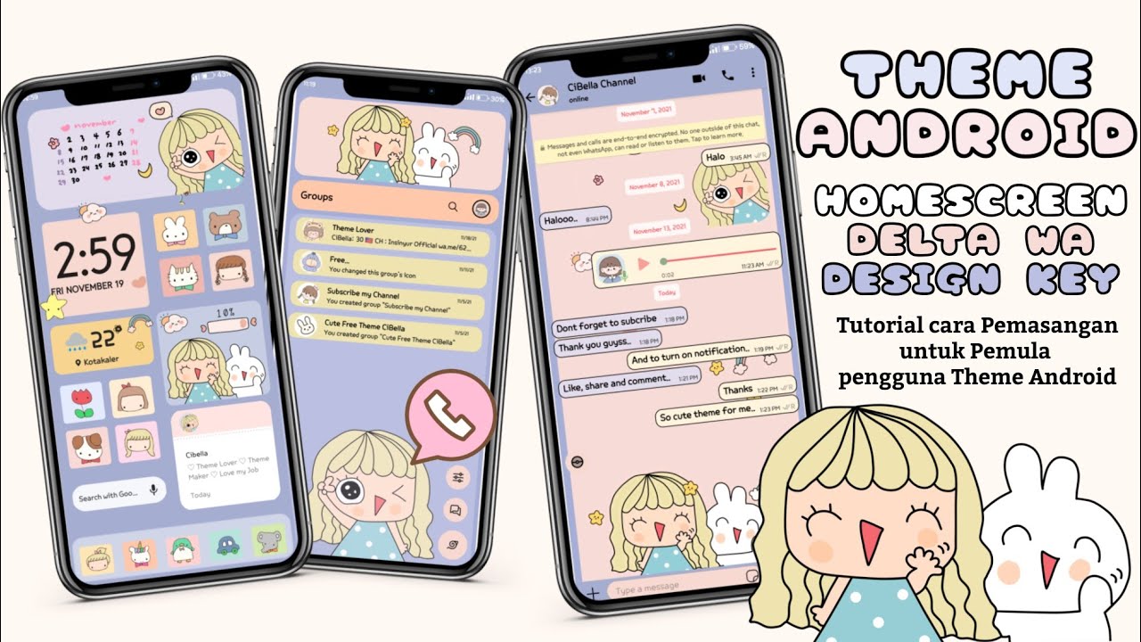 Lagi Cari Tema HP Lucu? Ini Inspirasi Biar Layar Jadi Anti