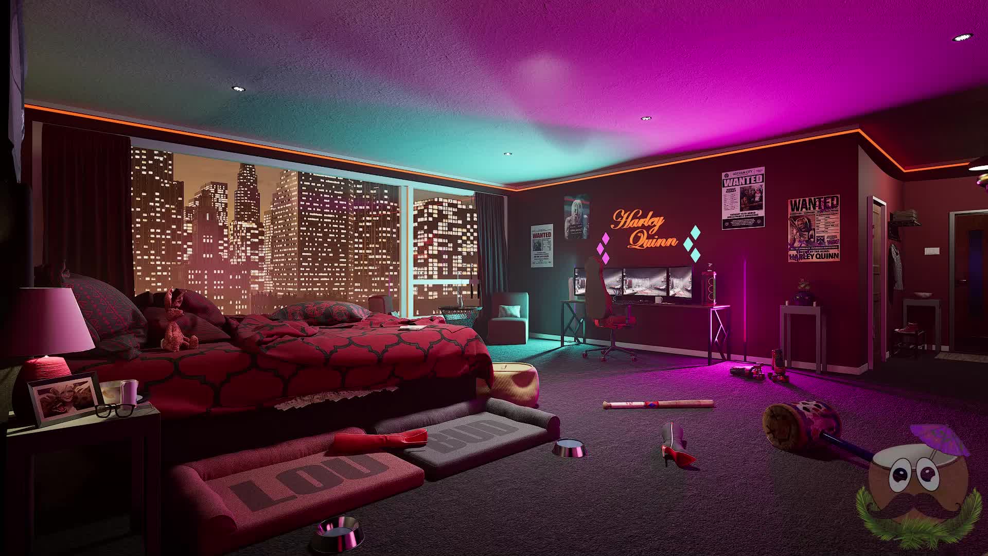 Rekomendasi Harley Quinn Room Decor yang Cocok Buat Kamu Pecinta Style Unik