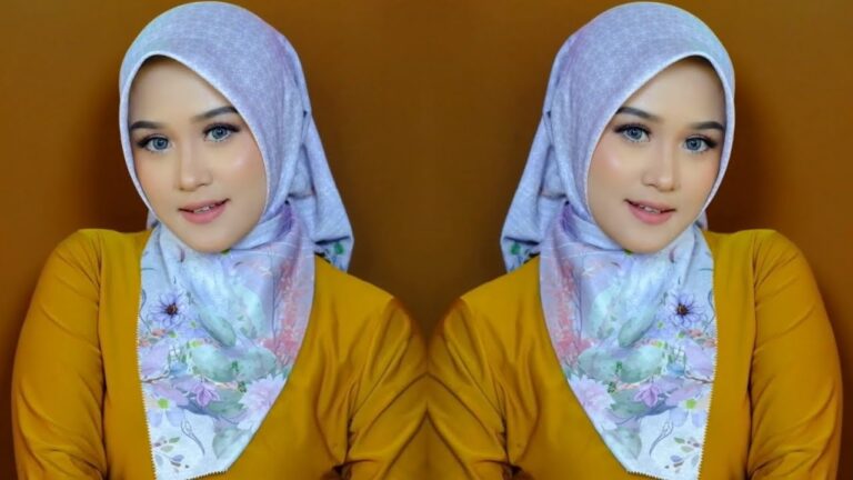 Cara Menggunakan Hijab Segi Empat yang Simple Tanpa Ribet, Inspirasi ...